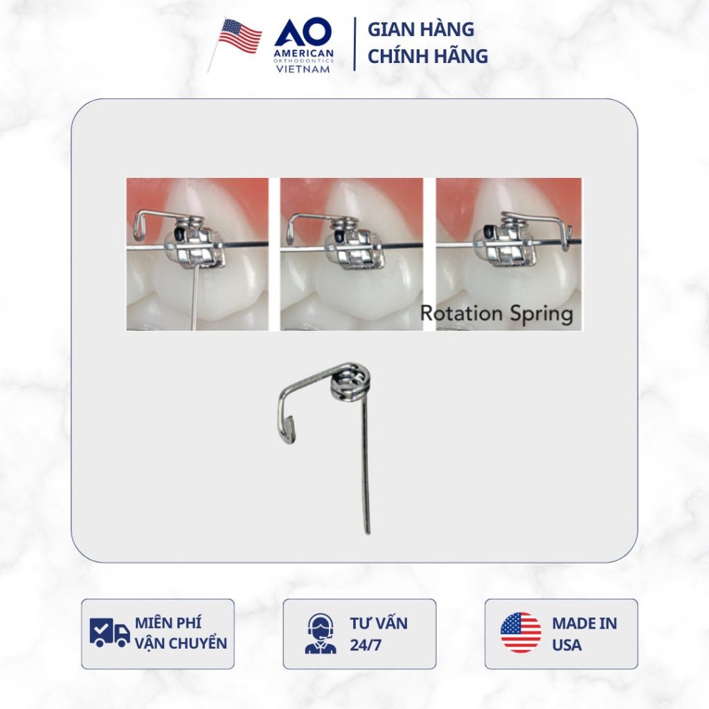 Lò xo xoay Rotation Spring Right/Left – Vật Liệu Chỉnh Nha AO ...