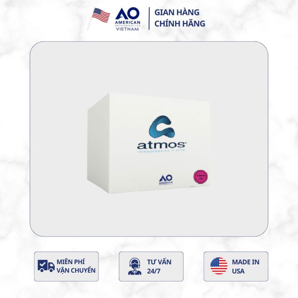 ATMOS Thermoforming Plastic Circle/Square (Hộp 30 chiếc) – Vật Liệu Chỉnh Nha AO – American ...
